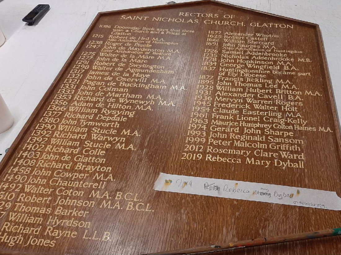 Something different - Traditional brushwork and sign writing, Gold leaf ...